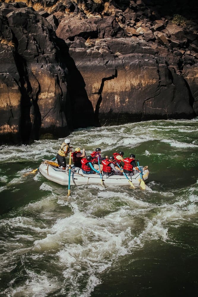 White-Water Rafting - Shearwater Victoria Falls
