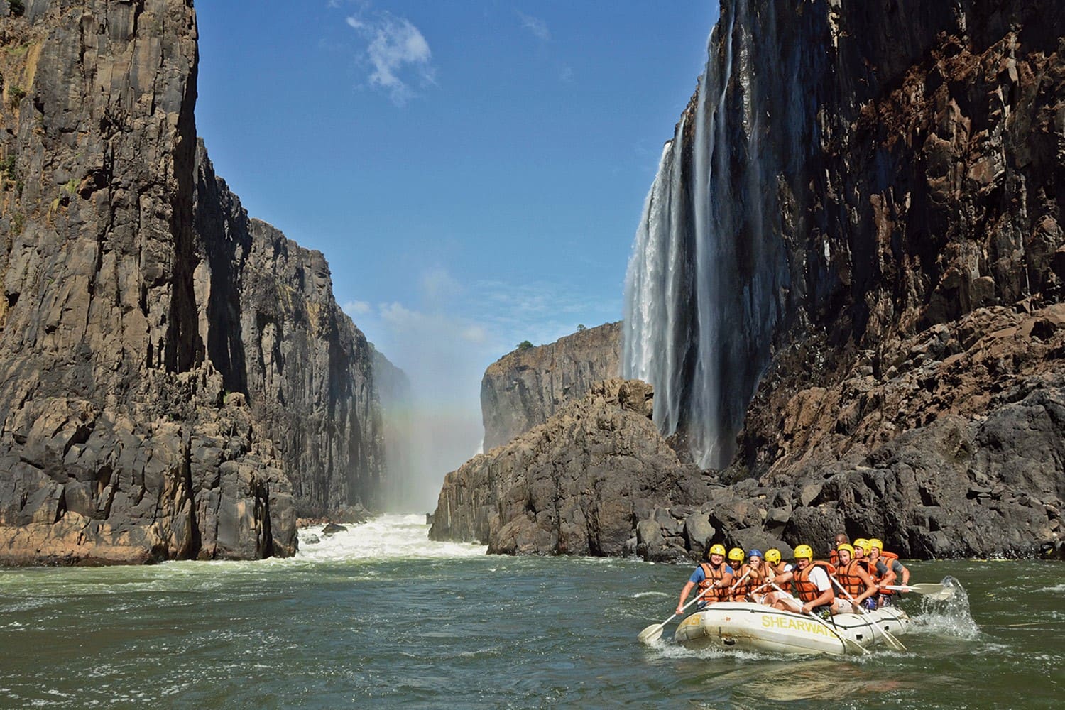 White-Water Rafting - Shearwater Victoria Falls