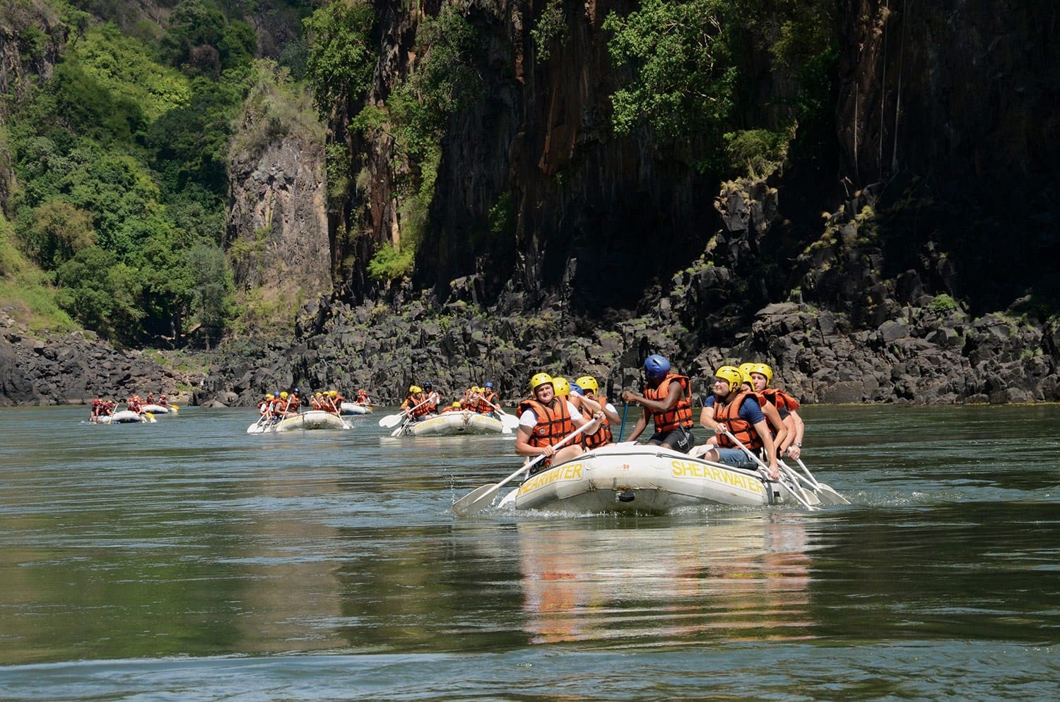 White-Water Rafting - Shearwater Victoria Falls