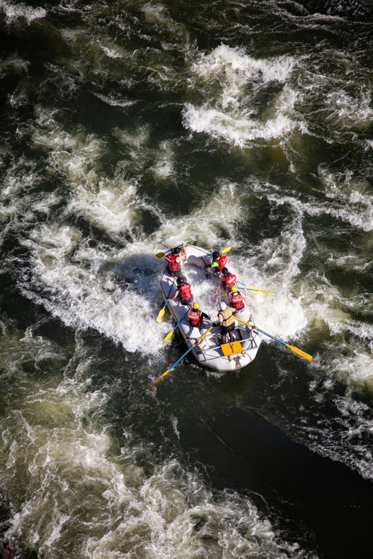 White Water Rafting - Shearwater Victoria Falls