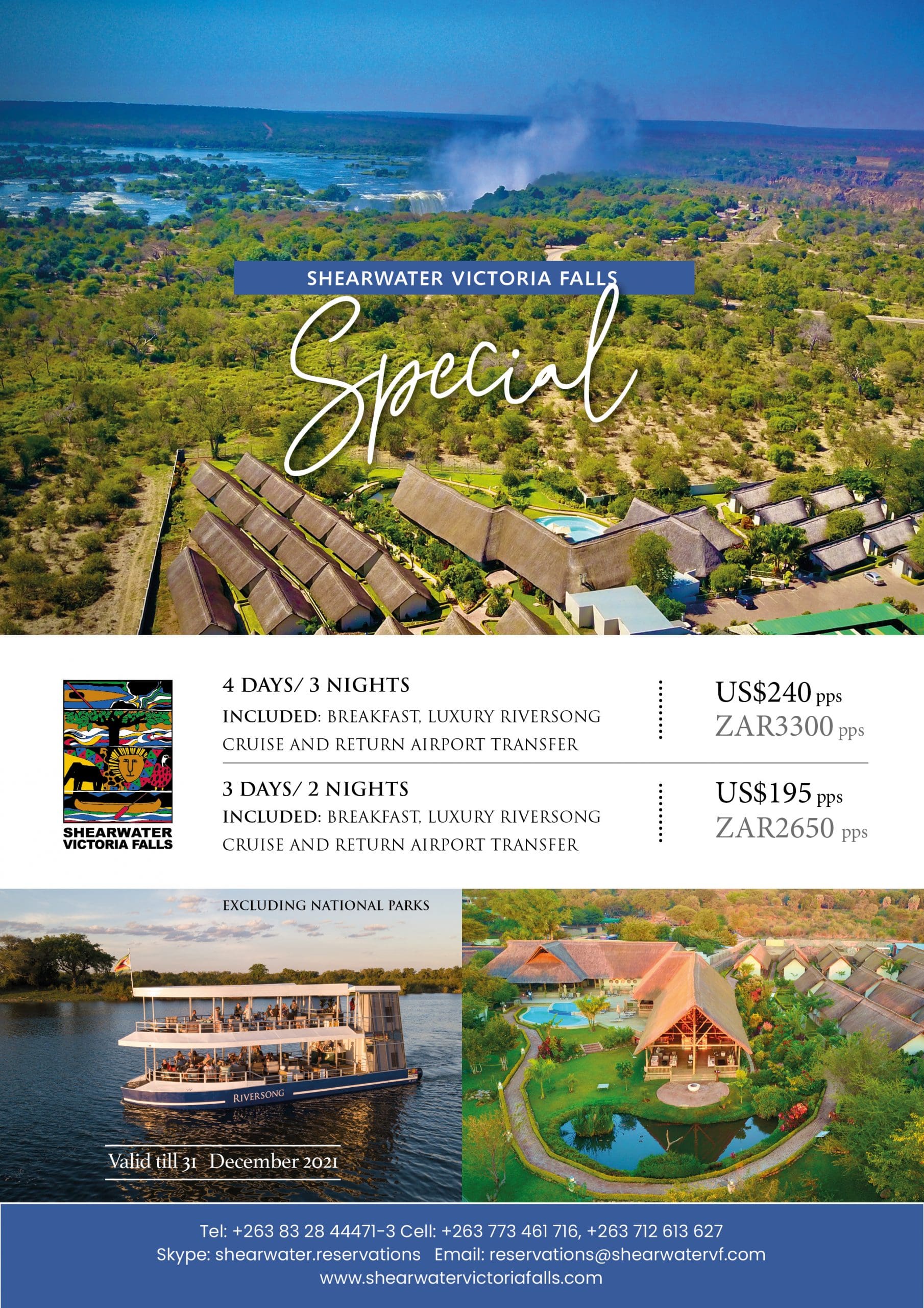 Shearwater Victoria Falls – Whether a helicopter ride over the mighty ...