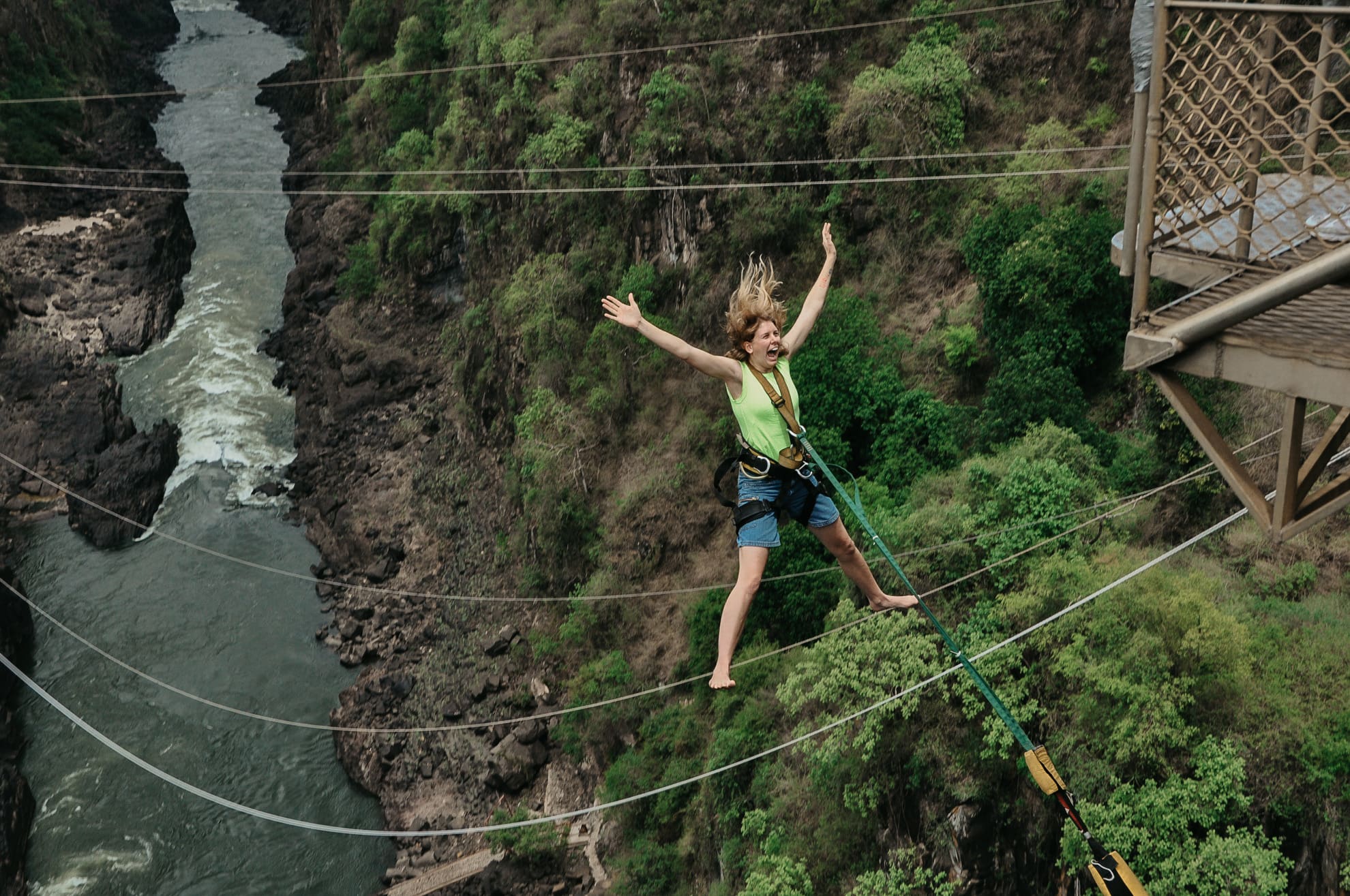 Victoria Falls Bridge Bungee Jump