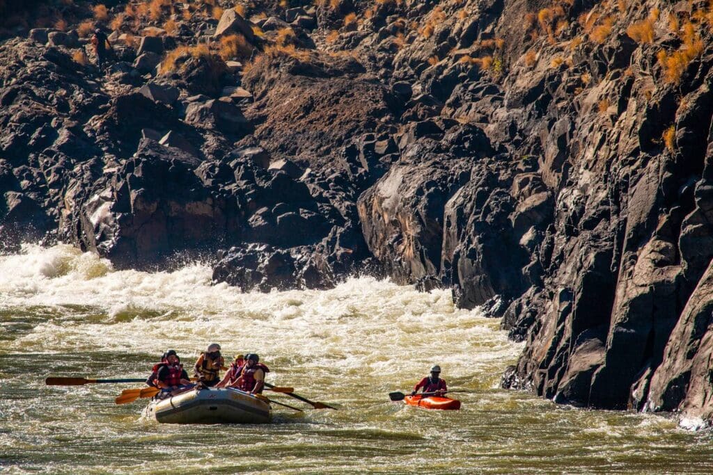 White Water Rafting - Shearwater Victoria Falls