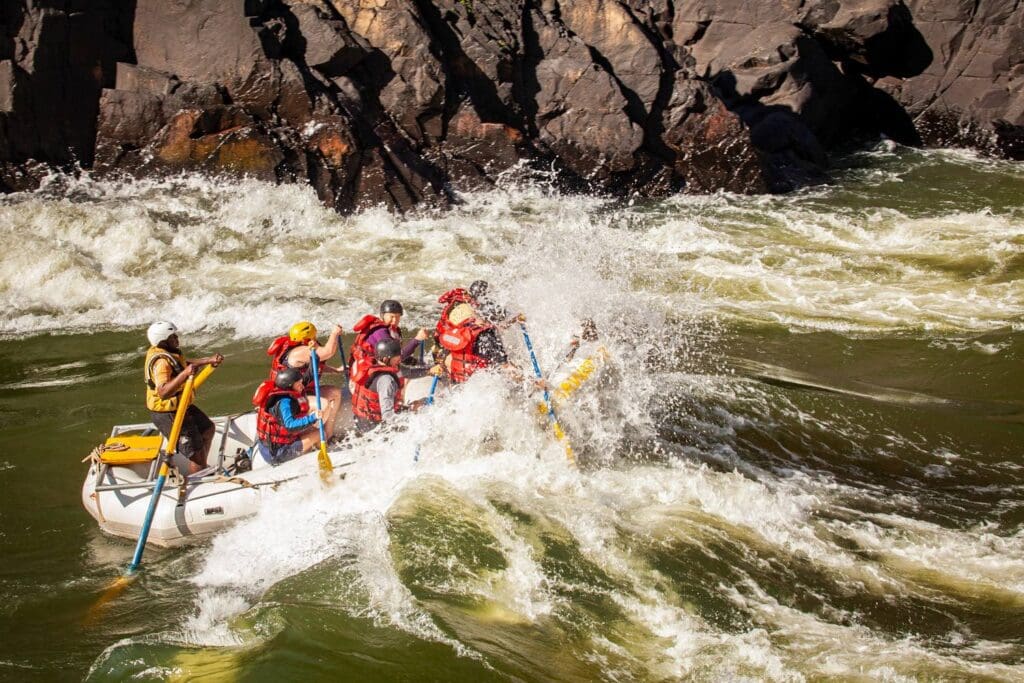 White Water Rafting - Shearwater Victoria Falls